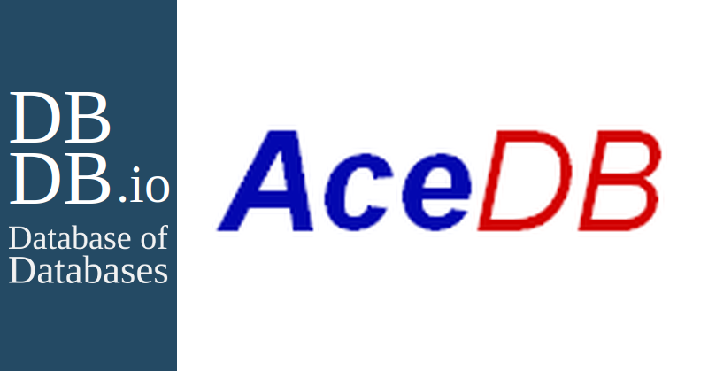 AceDB - Database of Databases
