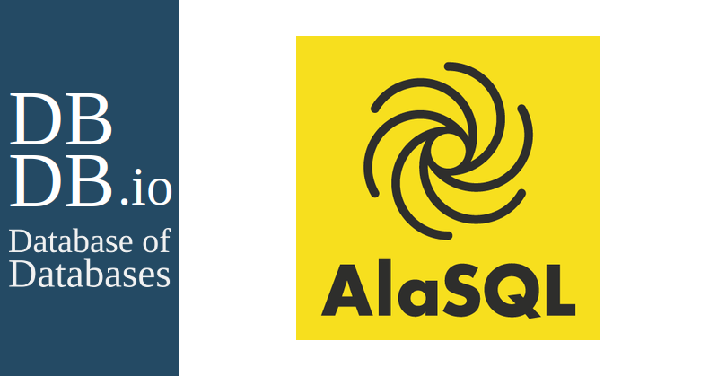 AlaSQL - Database of Databases