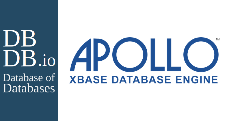Apollo - Database of Databases