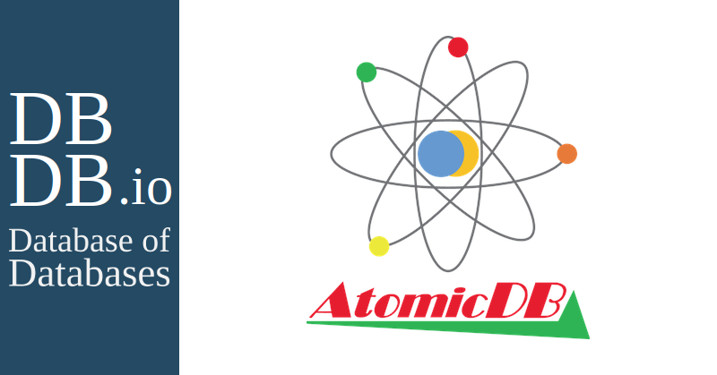 AtomicDB - Database of Databases