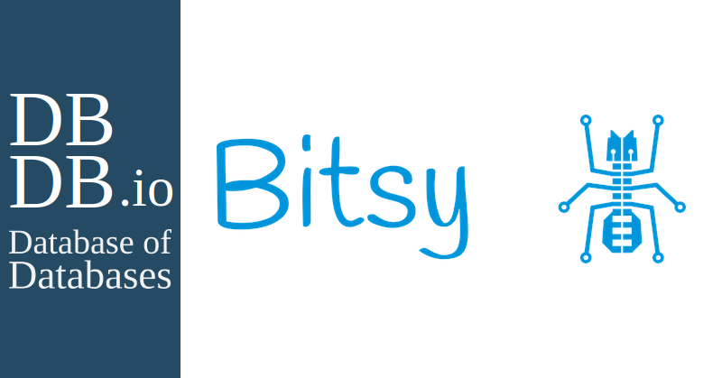 Bitsy - Database of Databases