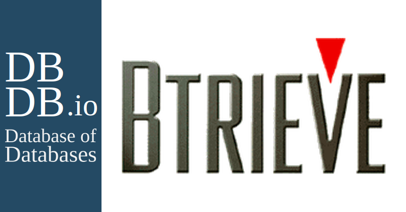 Btrieve - Database of Databases