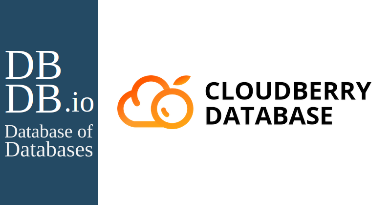 Cloudberry Database Database Of Databases