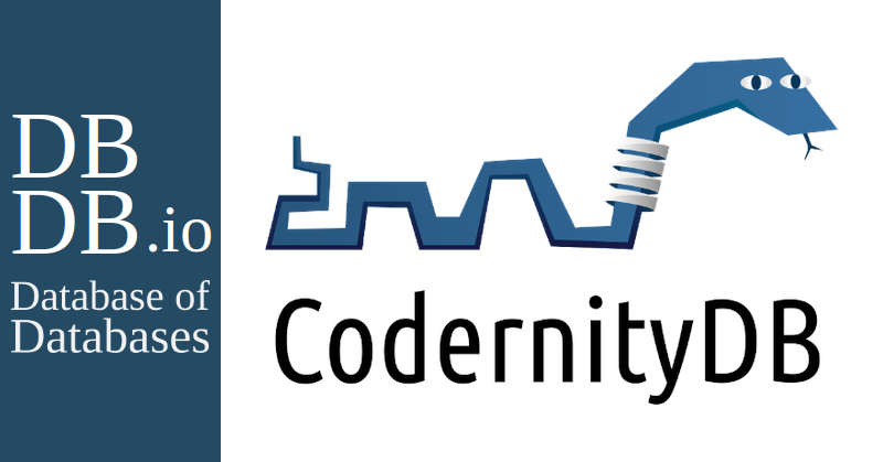 CodernityDB - Database of Databases