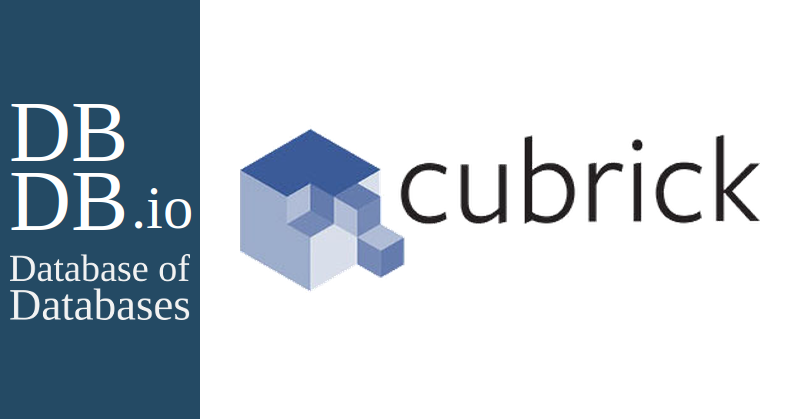 Cubrick - Database of Databases