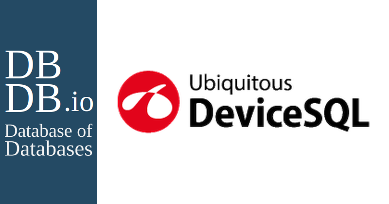DeviceSQL - Database of Databases
