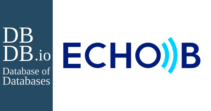 Echodb Database Of Databases