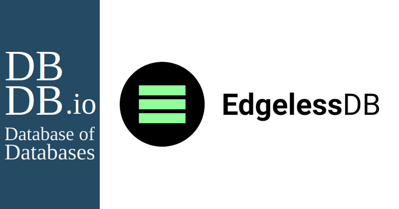 EdgelessDB - Database of Databases