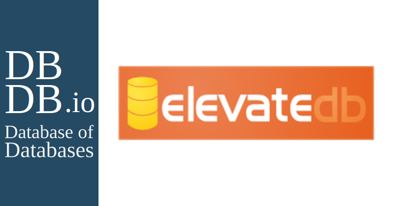 ElevateDB - Database of Databases
