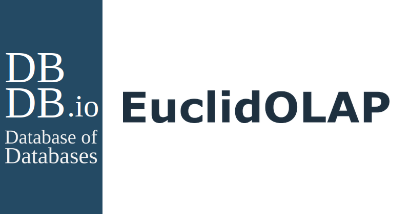 EuclidOLAP - Database of Databases