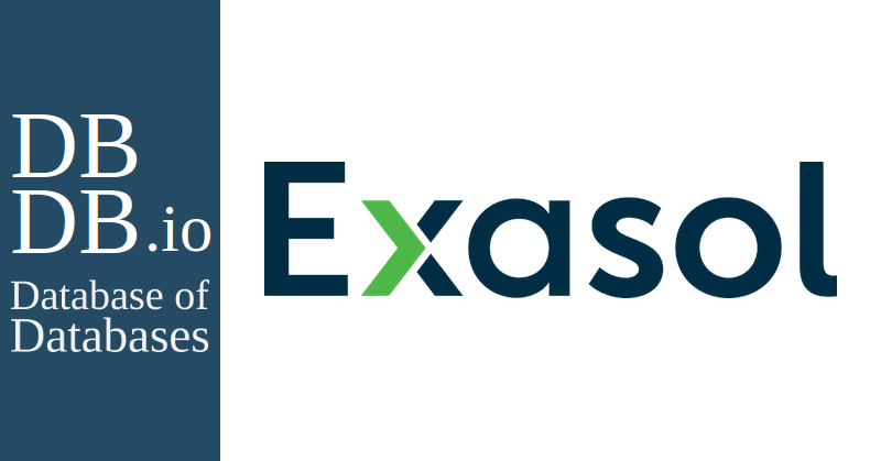 Exasol - Database of Databases