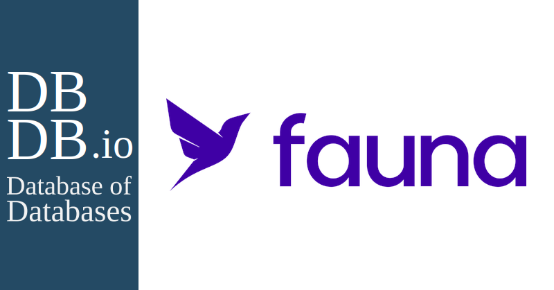 FaunaDB - Database of Databases