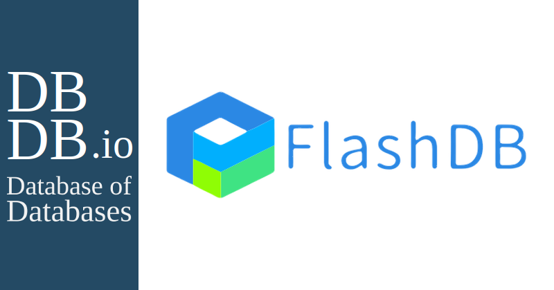FlashDB - Database of Databases