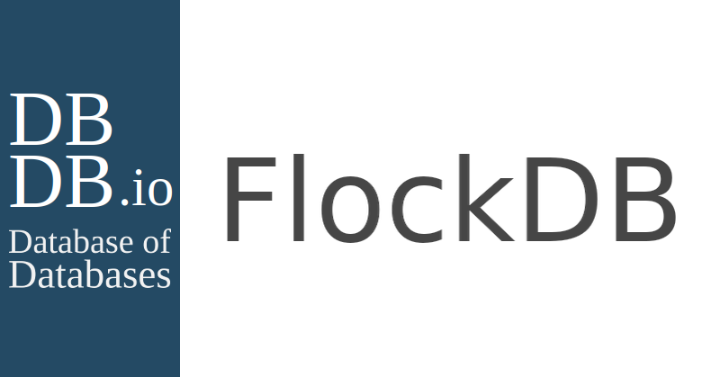 FlockDB - Database of Databases