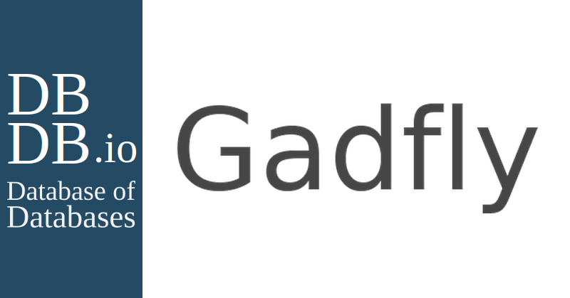 Gadfly - Database of Databases