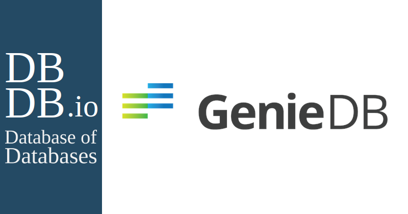 GenieDB - Database of Databases