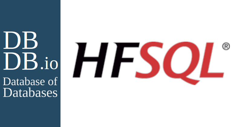 HFSQL - Database of Databases
