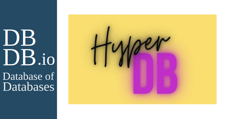 HyperDB - Database of Databases