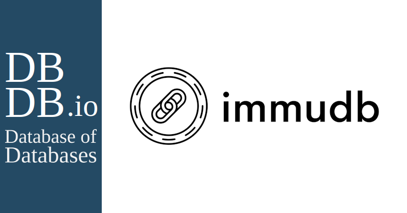 Immudb Database Of Databases