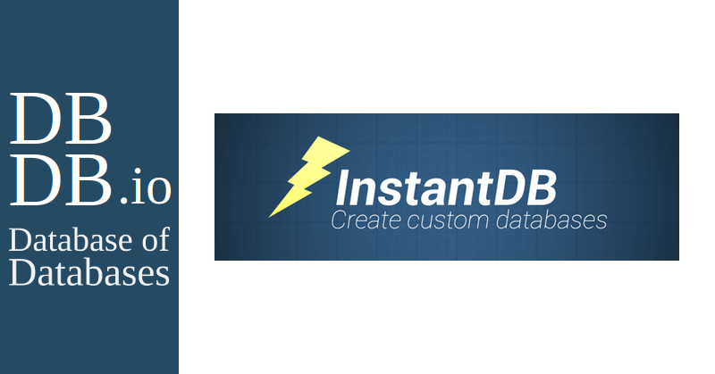 InstantDB - Database of Databases