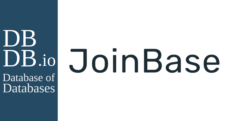 JoinBase - Database of Databases