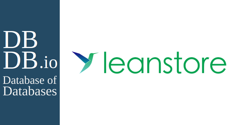 LeanStore - Database of Databases
