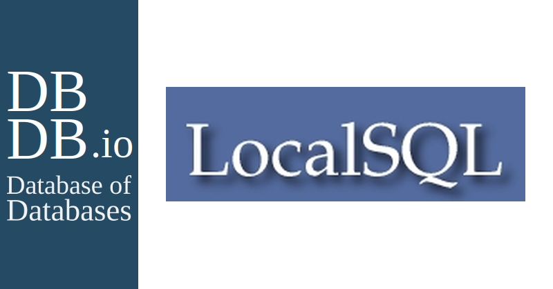 LocalSQL - Database of Databases