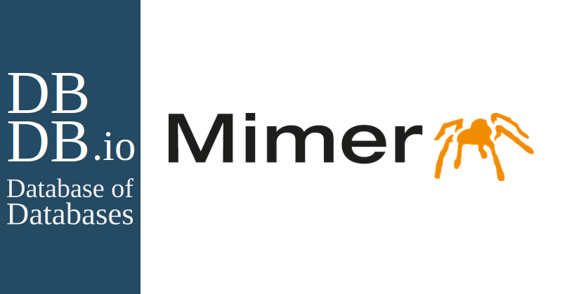 Mimer Sql Database Of Databases 8615