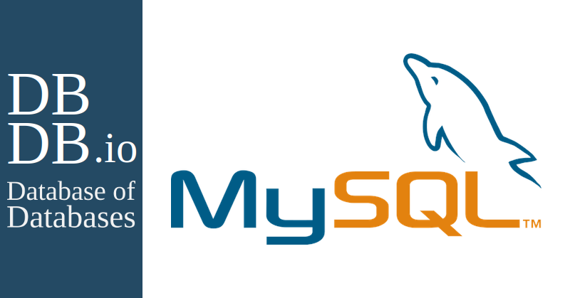 MySQL Revision 7 Database Of Databases