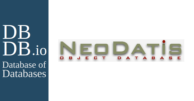 NeoDatis ODB - Database of Databases