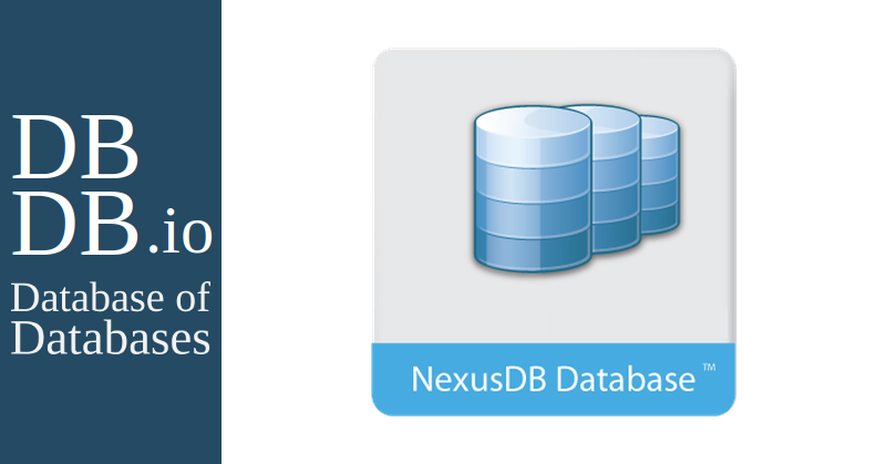 NexusDB - Database of Databases