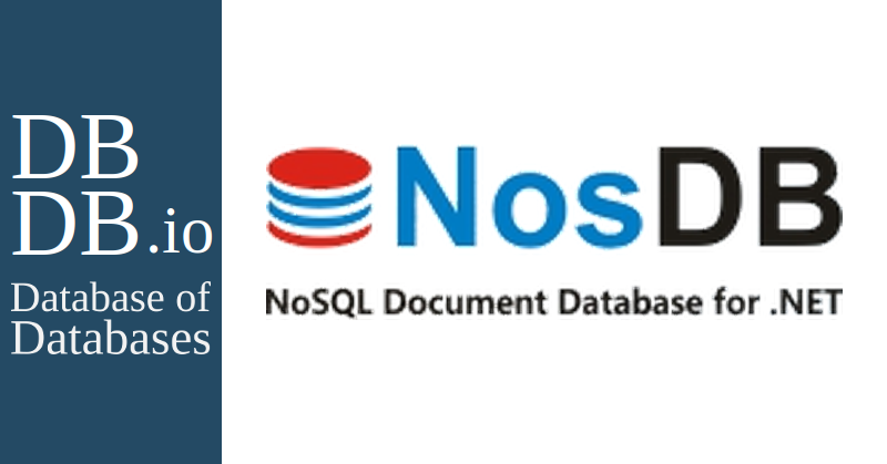 NosDB - Database of Databases