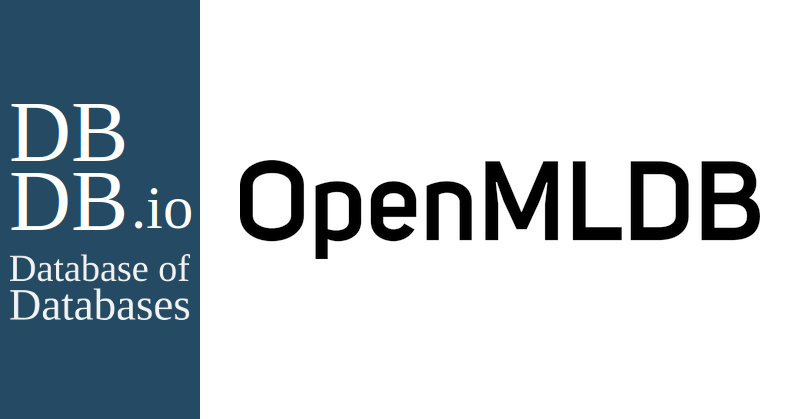 Openmldb Database Of Databases
