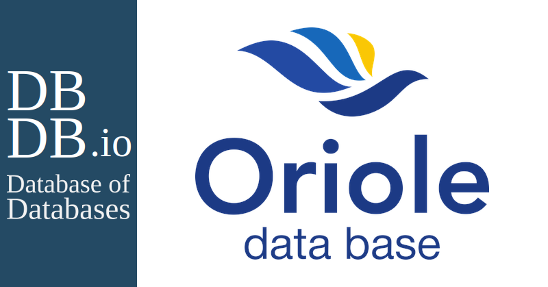 OrioleDB - Database of Databases