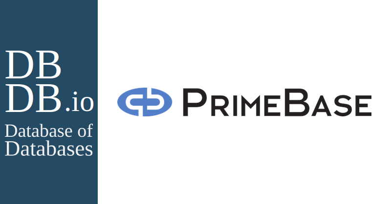 PrimeBase - Database of Databases