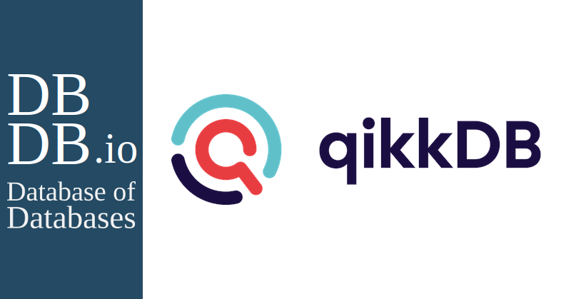 qikkDB - Database of Databases