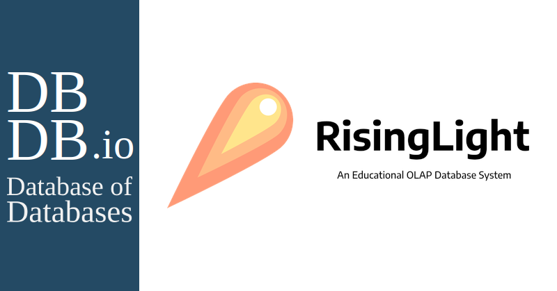 RisingLight - Database of Databases