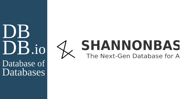 ShannonBase - Database of Databases