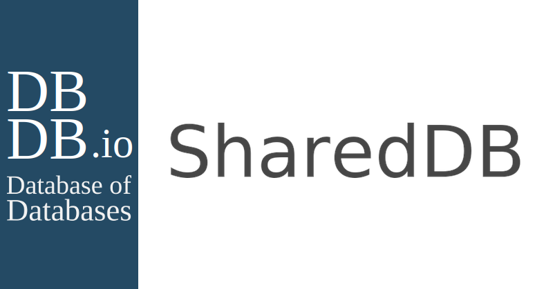 SharedDB - Database of Databases