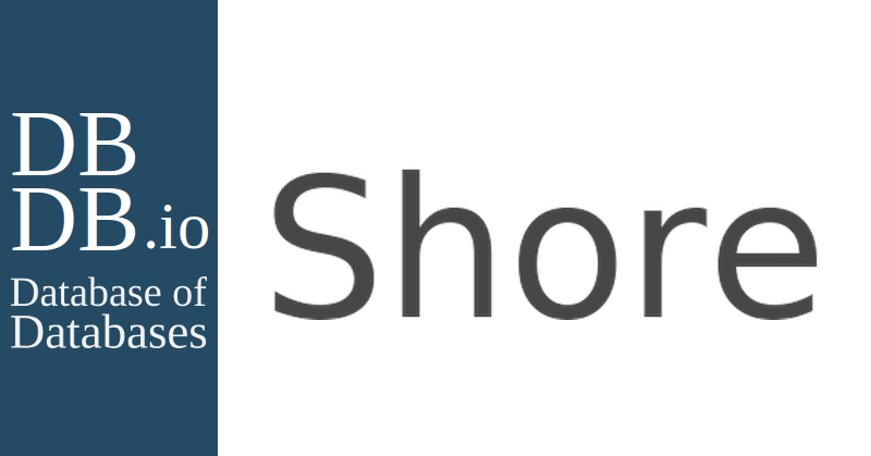 Shore - Database of Databases