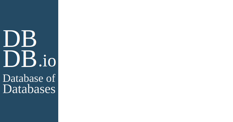 SignalDB - Database of Databases