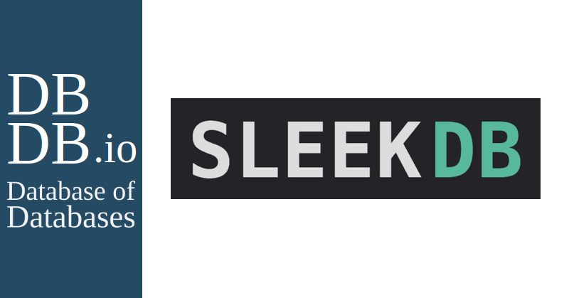SleekDB - Database of Databases