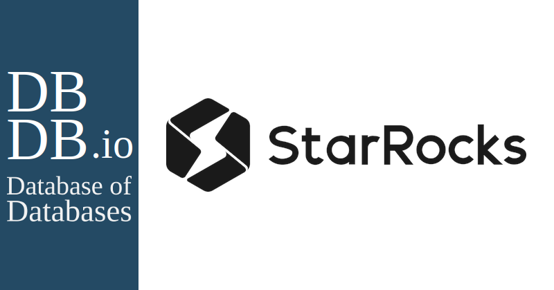 StarRocks - Database of Databases