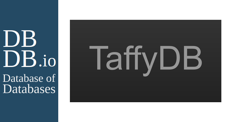 TaffyDB - Database of Databases