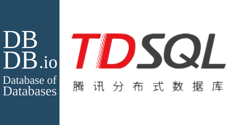 TDSQL - Database of Databases