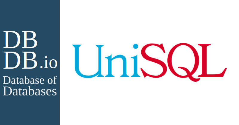 UniSQL - Database of Databases