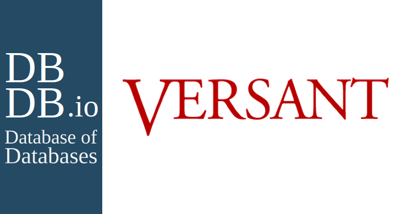 Versant Object Database - Database of Databases
