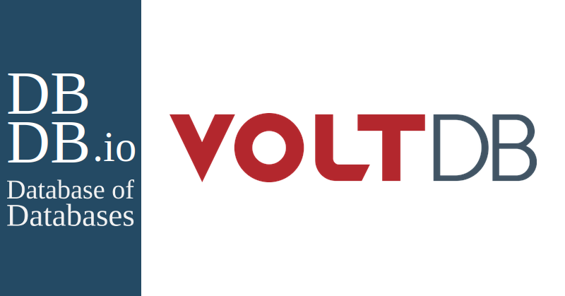 Voltdb Database Of Databases
