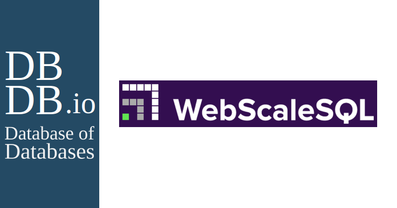 WebScaleSQL - Database of Databases