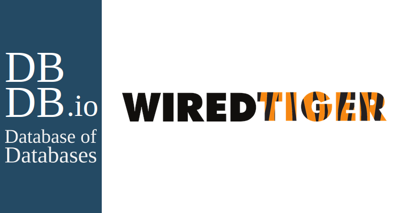 WiredTiger - Database of Databases